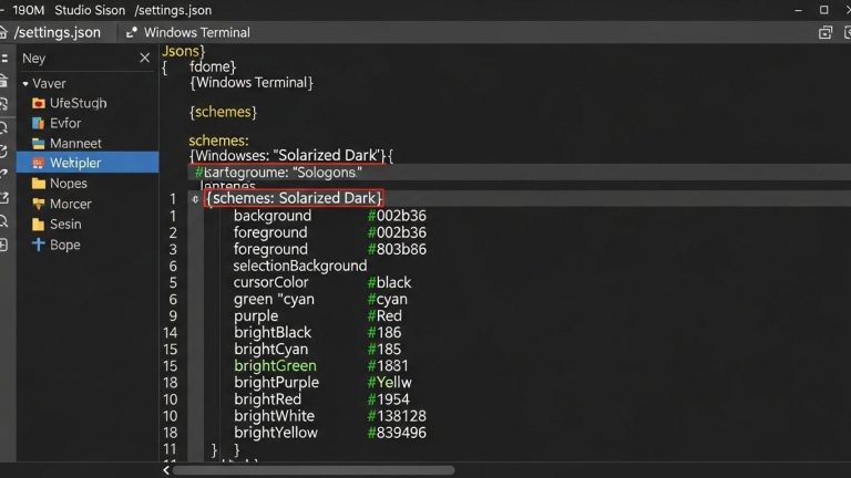 Windows Terminal JSON設定を徹底解説: カスタマイズの全て | 自分らしく生きる